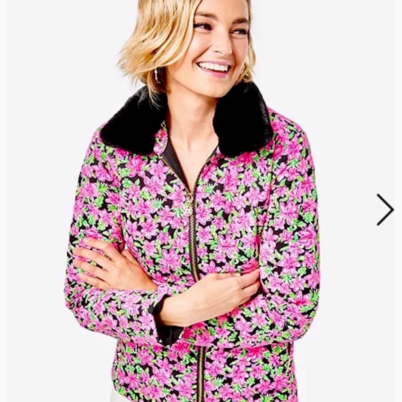 Lilly Pulitzer | Jackets & Coats | Nwt Lilly Pulitzer Carrington Down ...